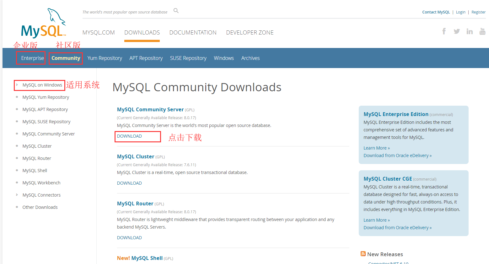 Mysql的下载与安装_国内下载mysql 华为-CSDN博客