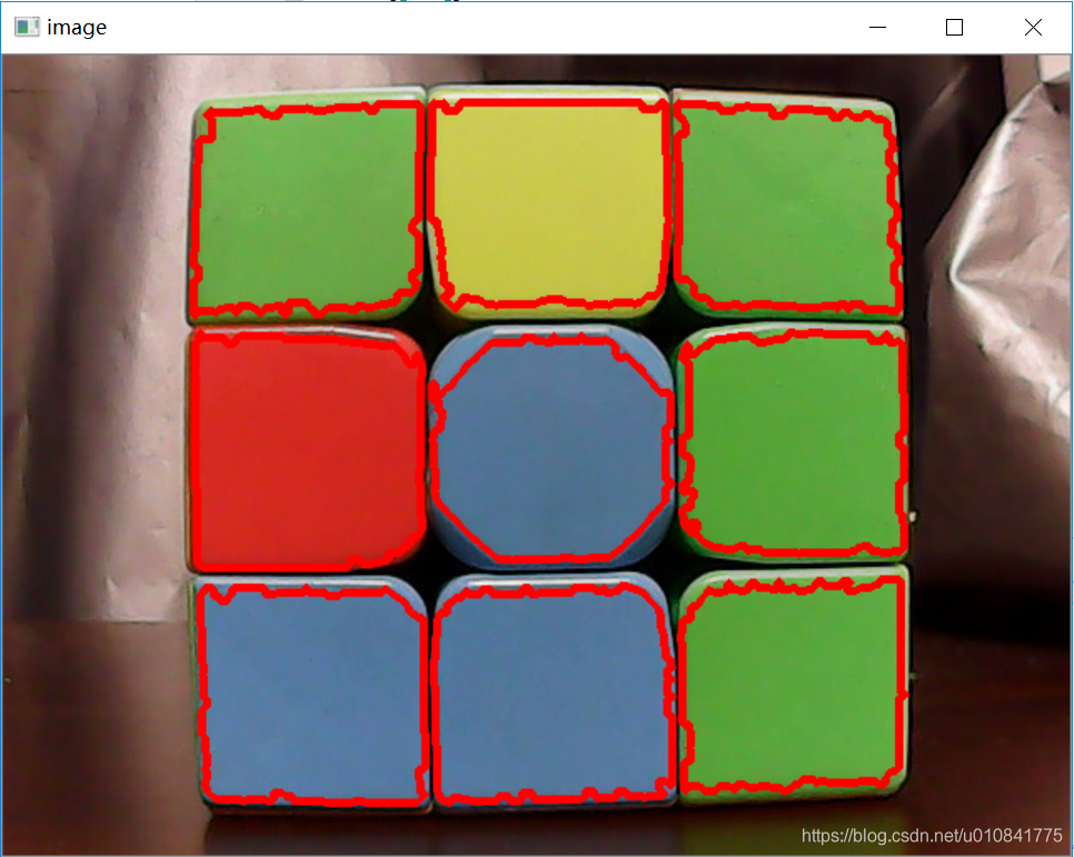 使用opencv实现魔方识别(一):边缘及位置识别 Opencv 魔方 Csdn博客