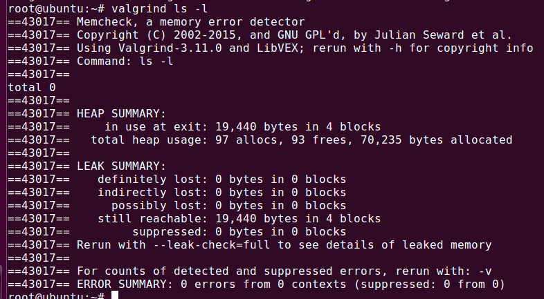 Linux--Valgrind工具内存泄露检测和性能分析_valgrind 检测程序的性能实例-CSDN博客