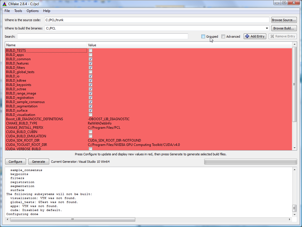 【译】PCL官网教程翻译(8)：在Windows平台从源代码编译PCL- Compiling PCL from source on Windows_window pcl源码编译-CSDN博客