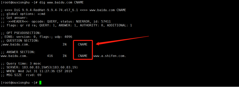 dig命令详解_dig ttl不变-CSDN博客