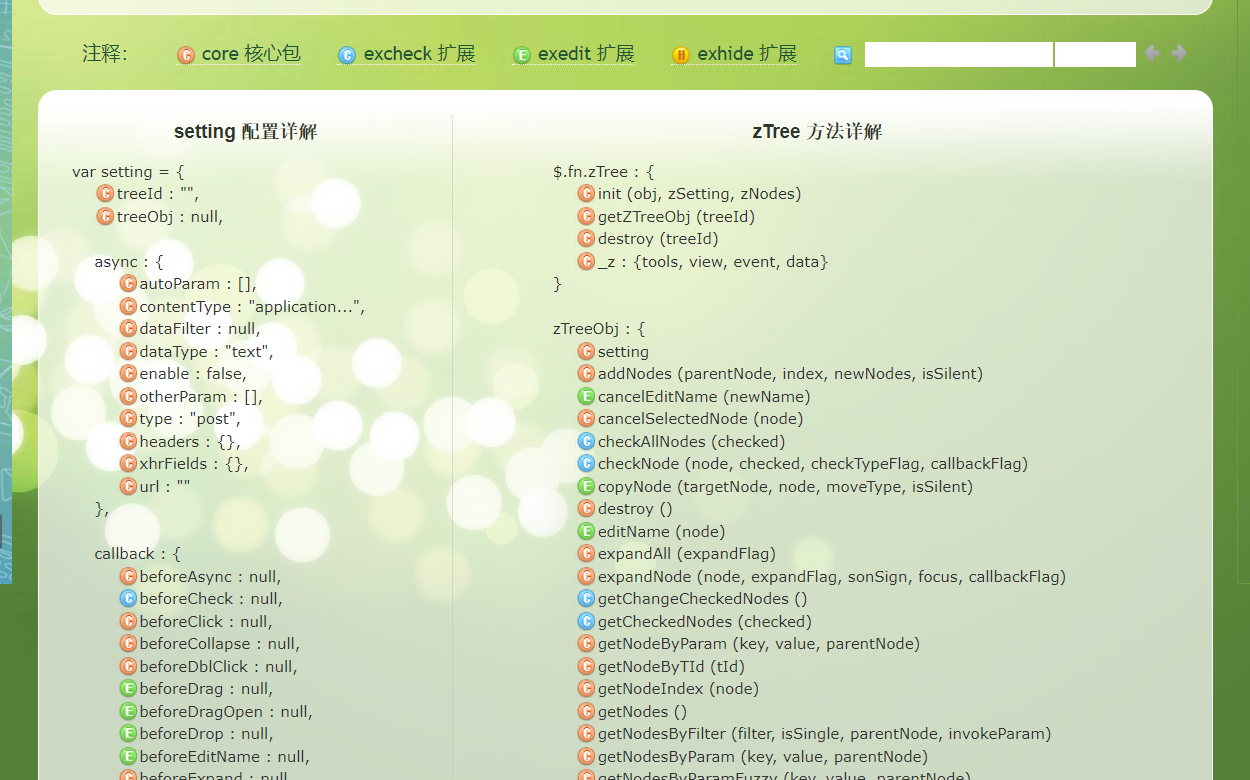 Ztree的api文档分享ztree文档 Csdn博客