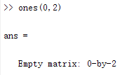 matlab Empty matrix: 0-by-a a-by-0_ans = empty sym: 0-by-1-CSDN博客