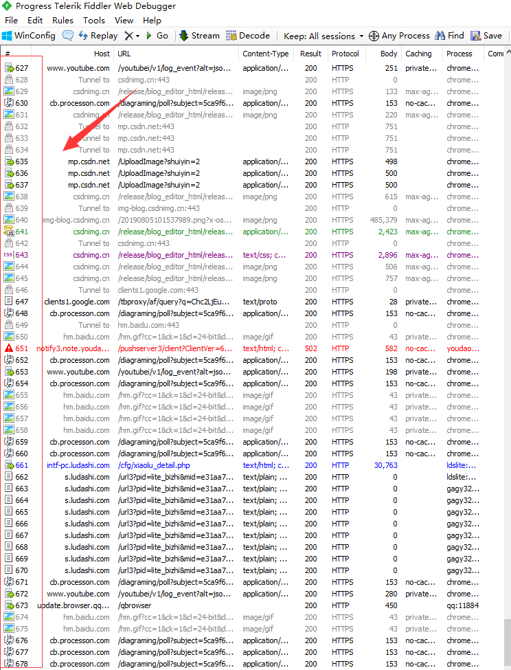 Python-爬虫Fiddler 模块：（1） Fiddler 常见标识符的意思_fiddler 为什么有些数据显示星号-CSDN博客