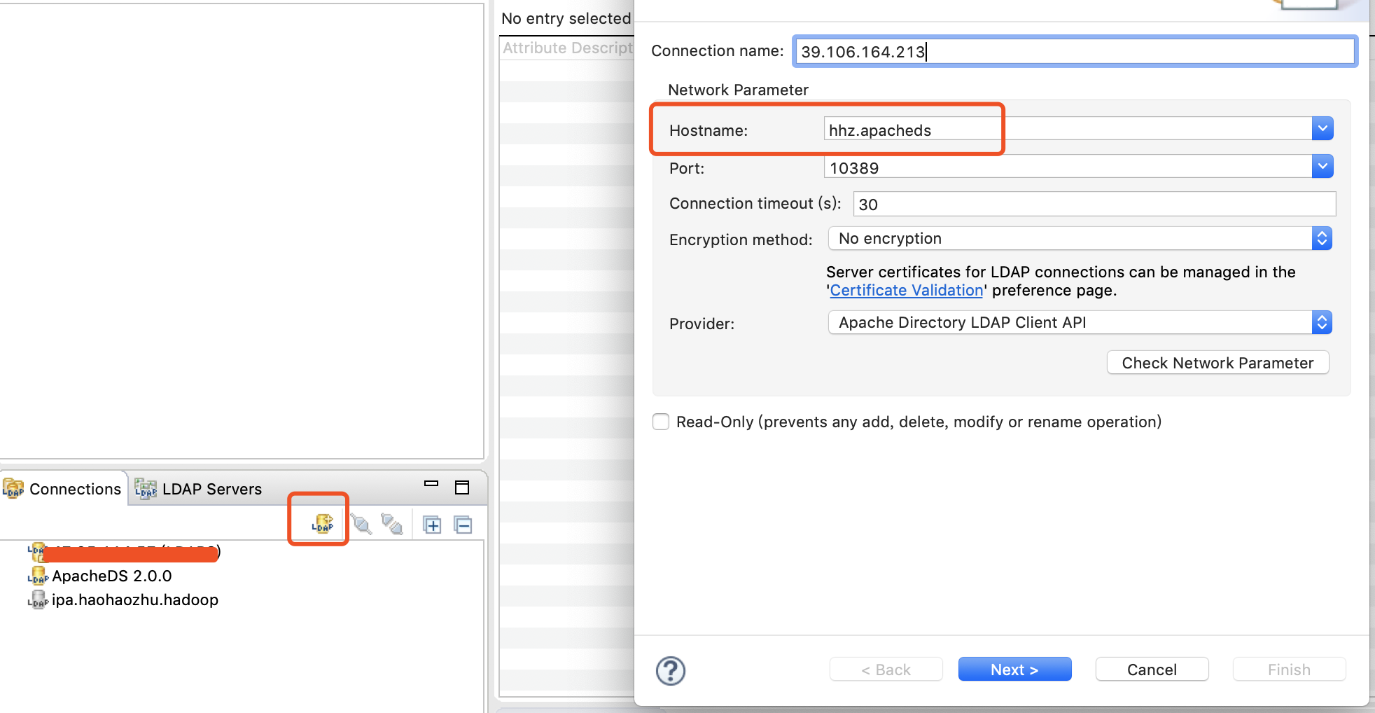 ApacheDS 安装以及LDAPS配置（图文）_apacheds default server instance-CSDN博客