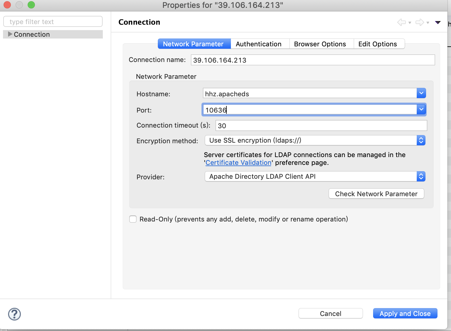 ApacheDS 安装以及LDAPS配置（图文）_apacheds default server instance-CSDN博客