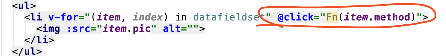 VUE—v-for循环动态绑定不同的函数方法（图文详情）_vue v-for中绑定click方法-CSDN博客
