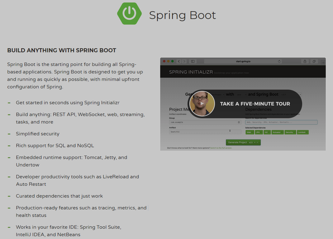 Spring全家桶第一篇--认识全家桶_spring全家桶官网-CSDN博客