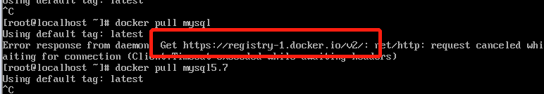 Docker Error Response From Daemon Get Registry V2