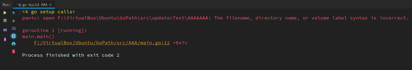 Golang文件操作错误：The filename, directory name, or volume label syntax is incorrect_golang or volume ...