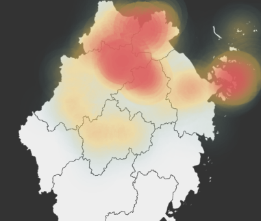 python地图数据可视化: pyecharts Geo实现散点图和热力图_python画出地图散点热力图-CSDN博客