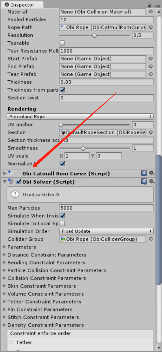 【Unity插件--Obi Rope】制作含有物理效果的3D柔性绳子_unity shader 画柔软的线-CSDN博客