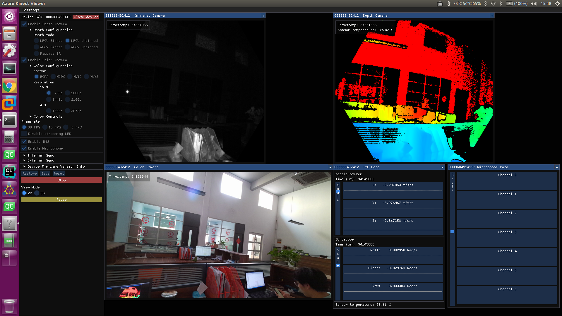 Azure Kinect SDK Ubuntu 16.04 18.04安装配置方法_liunx18.04运行azure-kinect-samples-CSDN博客