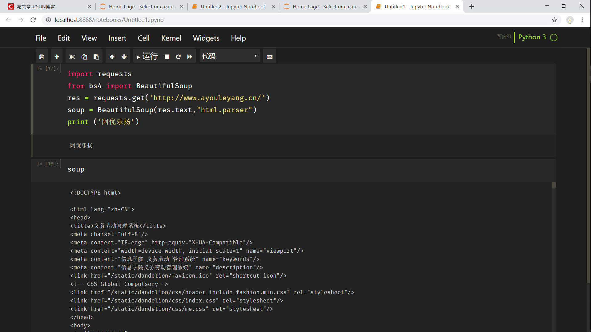 Jupyter Notebook设置背景主题、字体大小及自动补全代码jupyter页面大小调整 Csdn博客