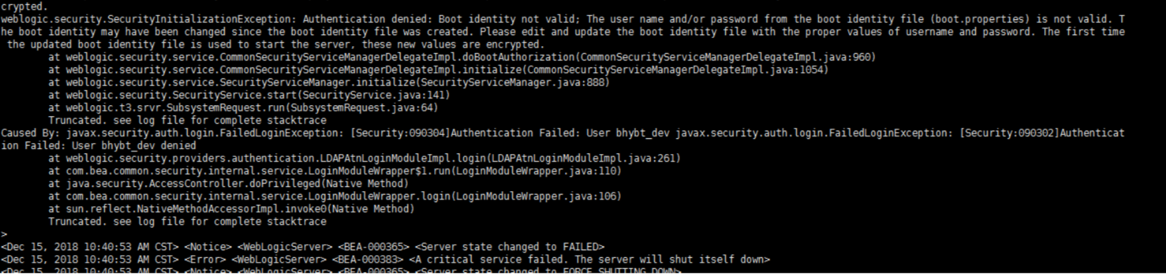 Weblogic之domain启动，设置默认用户名和密码 以及遇到的问题_weblogic默认用户名和密码-CSDN博客