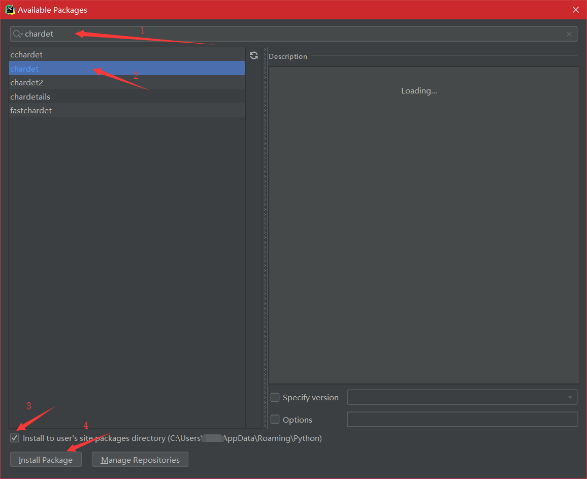 Pycharm安装chardet模块_pycharm怎么安装chardet模块-CSDN博客