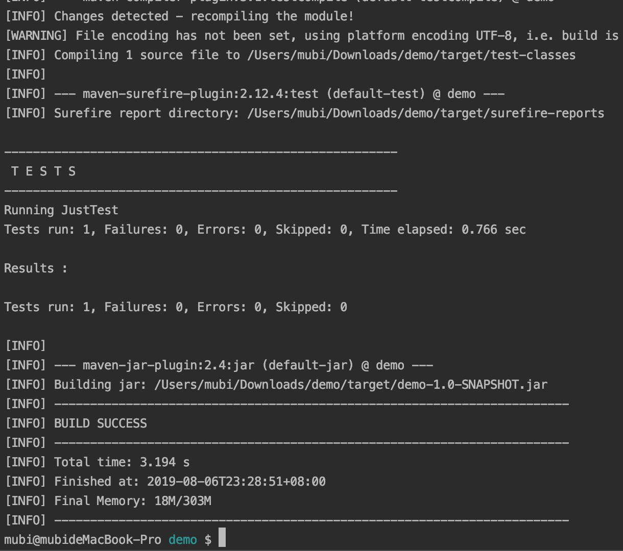mvn常用命令和使用_mvn命令-CSDN博客