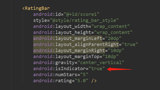 修改原生RatingBar颜色、大小，以及自定义的样式_android ratingbar 设置图标大小-CSDN博客