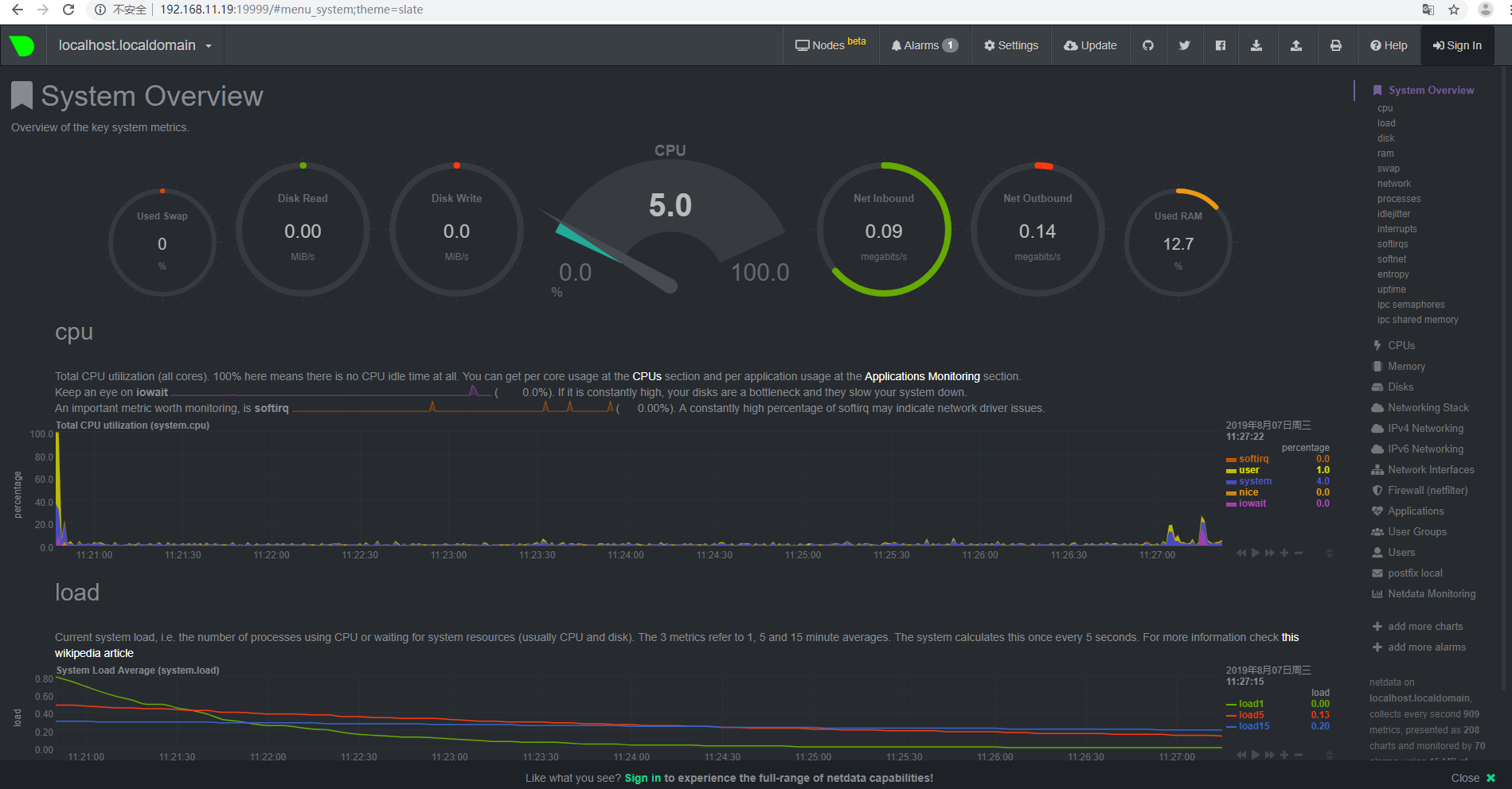 记一次 Centos7 安装 NetData_centos7安装netdata-CSDN博客