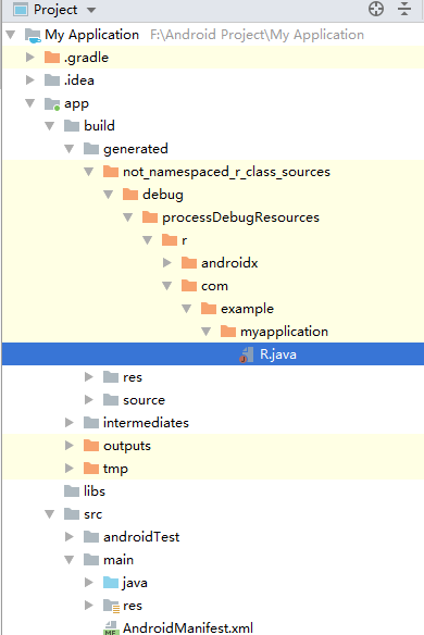Android开发中的R文件_android的r-CSDN博客