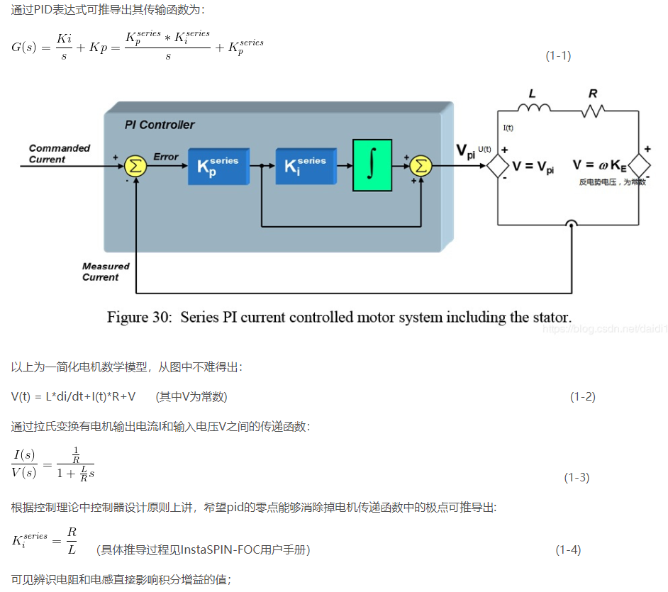 FOC电流环PID参数自整定_foc电流环参数整定-CSDN博客