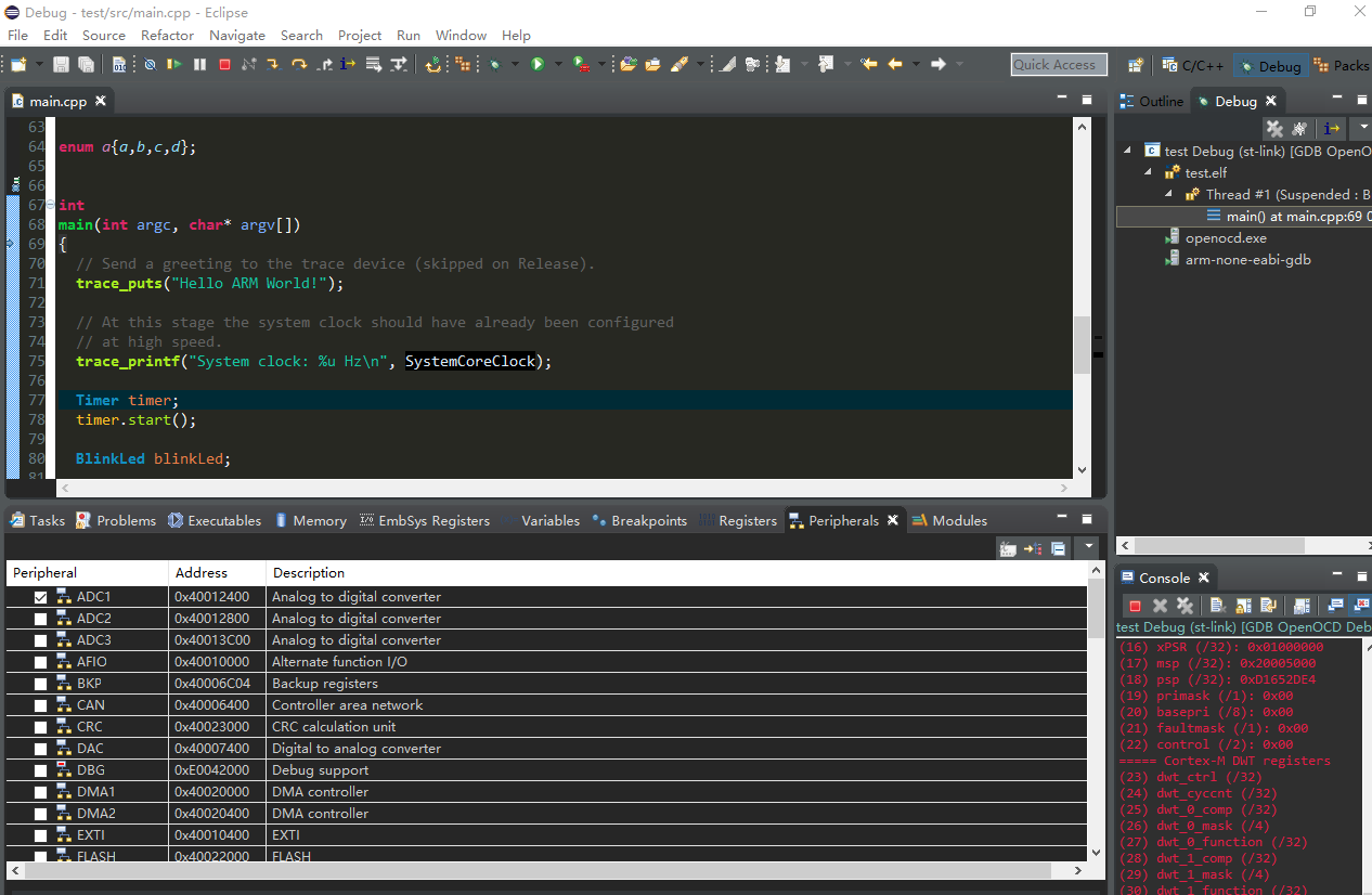 用Eclipse开发stm32（GNU ARM Eclipse Plug-in）(编码+编译+下载+调试)_gnu arm eclipse 插件下载-CSDN博客