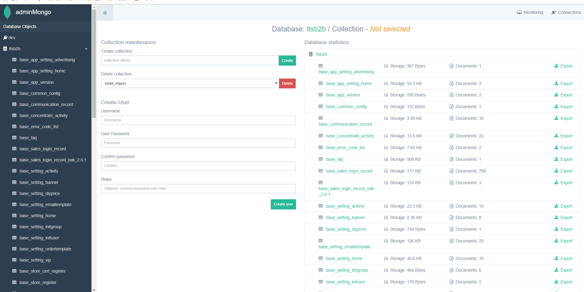 mongoDB web工具_mongo数据库连接工具web版-CSDN博客