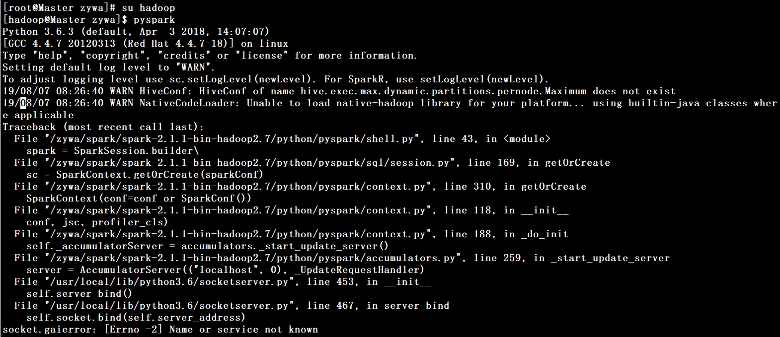 关于socket.gaierror: [Errno -2] Name or service not known报错解决-CSDN博客