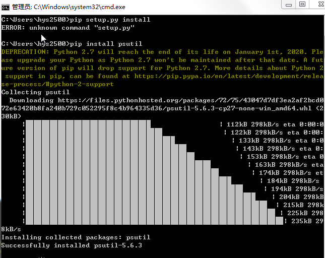 windows 安装psutil_windows下安装psutil_LinAn_的博客-CSDN博客