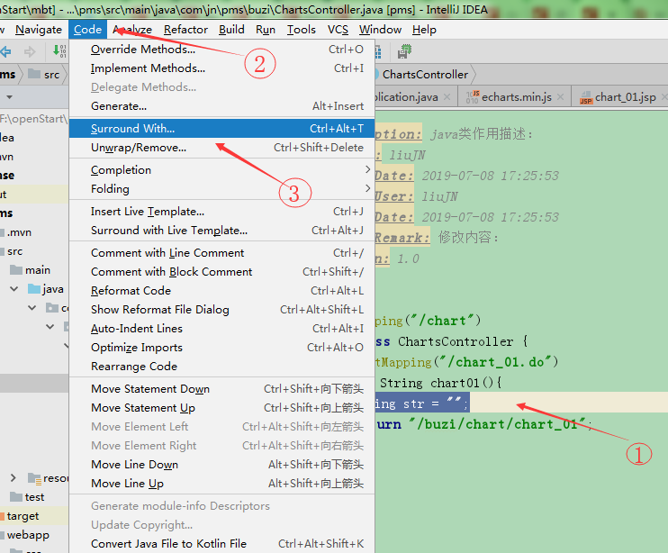 Intellij Idea 使用try Catch 快捷提示 (intellij Idea 快捷键,使用起来就是方便) 编程库