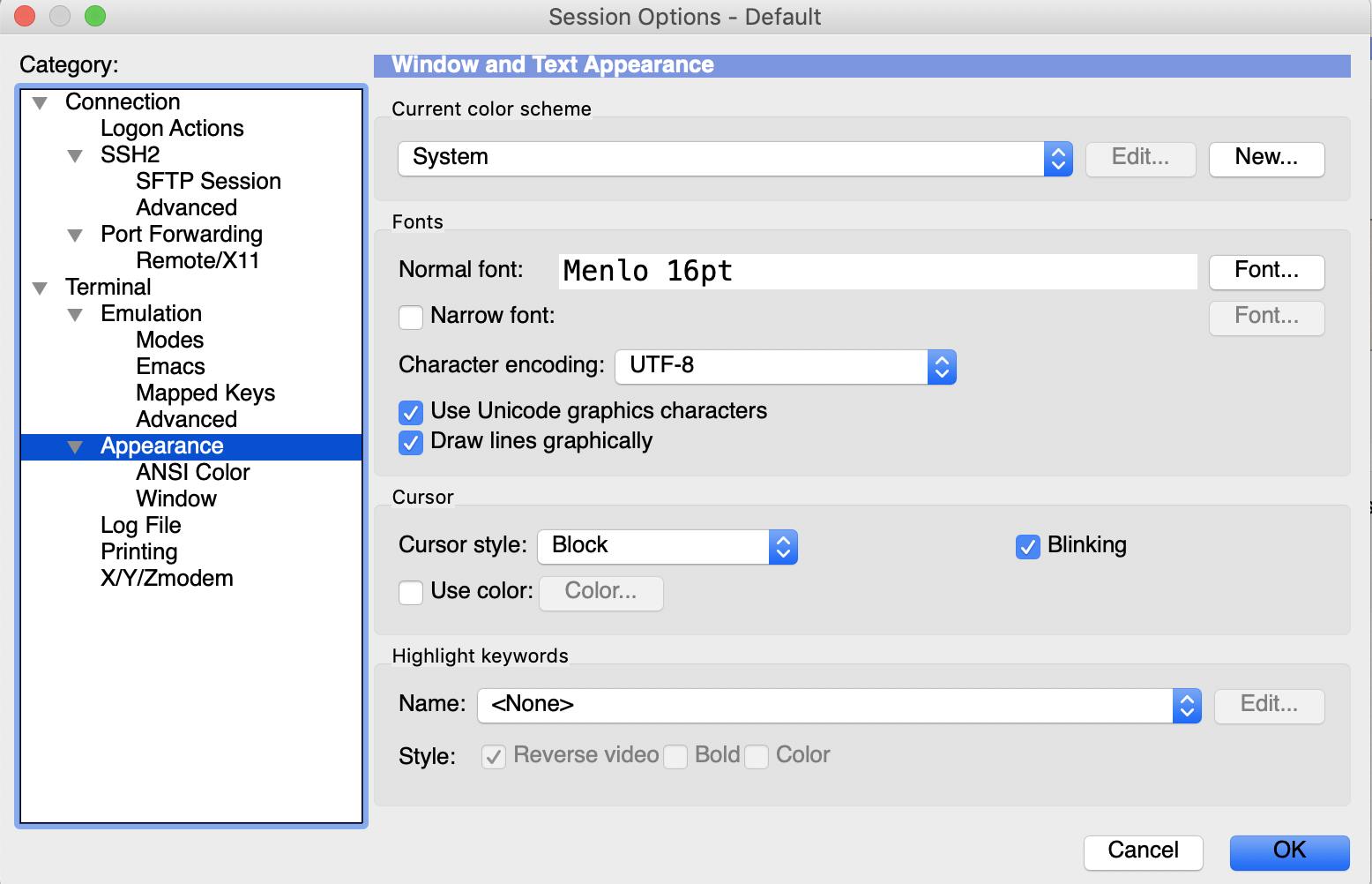 在Mac使用secure CRT连接时中文乱码_mac crt如何改成中文-CSDN博客