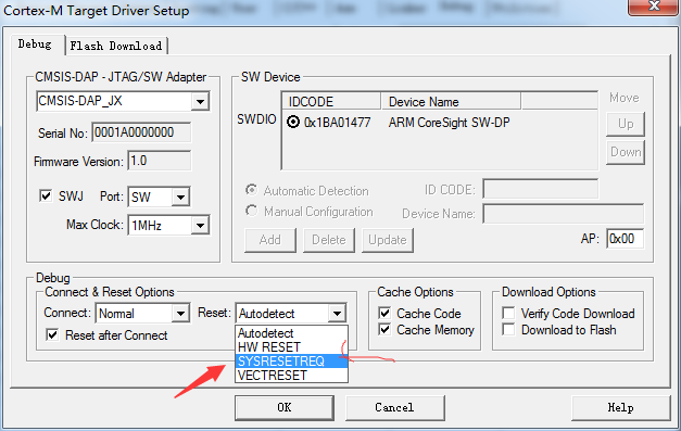 STM32 用DAPLINK下载报错处理办法_daplink下载出现错误-CSDN博客