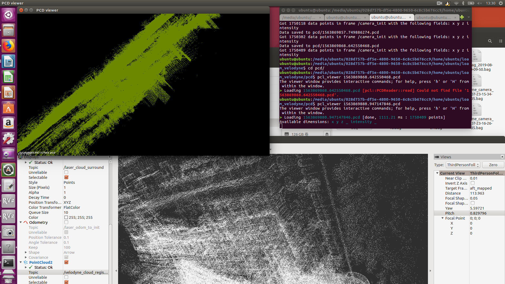 [学习SLAM]loam_velodyne保存并查看三维点云地图 2_在slam中pcd后缀的需要用什么查看?-CSDN博客