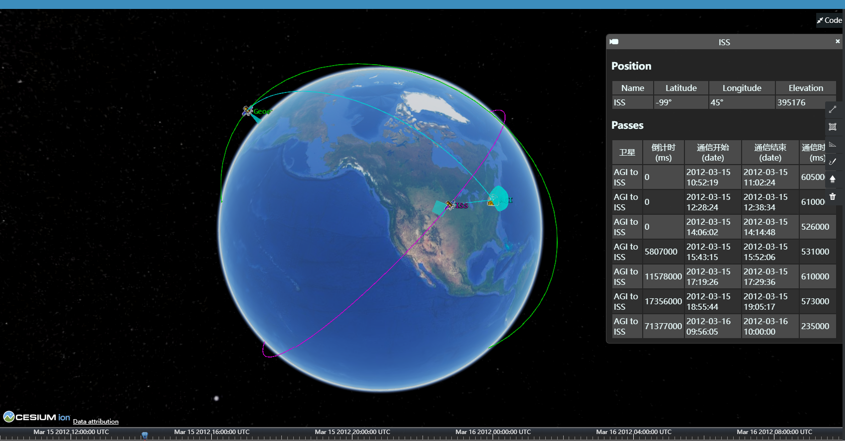 [cesium] 卫星扫描 + 地面雷达 + 实时通信过境 效果_cesium czml卫星扫描-CSDN博客