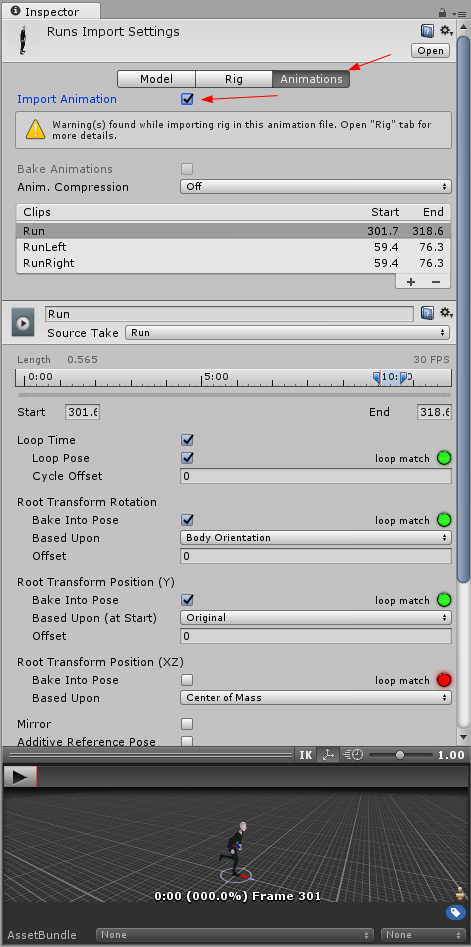 Unity基础（12）—— Mecanim动画系统下Animatior 的使用_animator state loop-CSDN博客