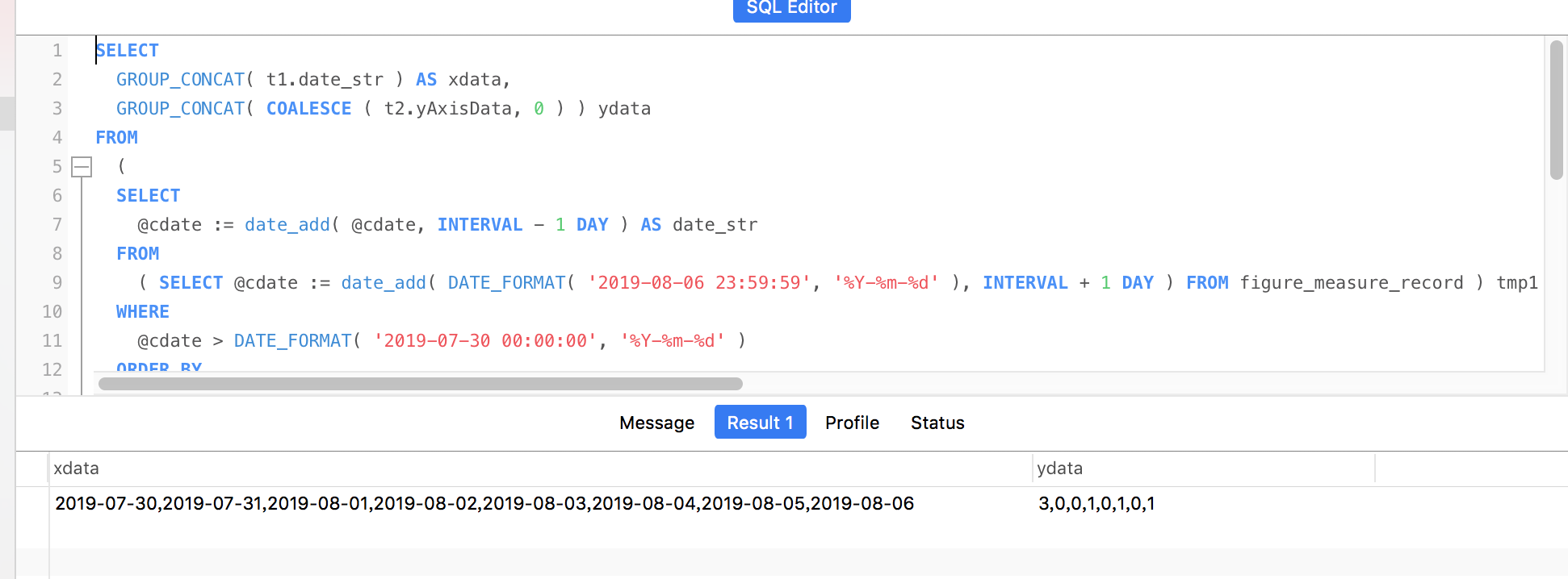 Mysql数据库 Sql语句实现查询两个日期区间日期的数据报表mysql查询包含两个时间的数据 Csdn博客