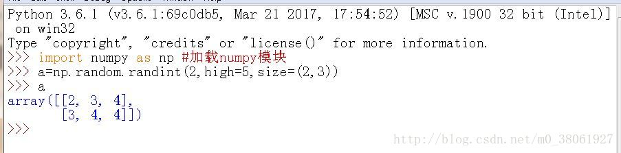 Python的numpy库中rand(),randn(),randint(),random_integers()等random系函数的使用 ...