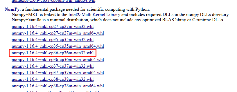 python安装numpy+mkl 和 scipy库失败的原因_鄭关尔的博客-CSDN博客_python安装scipy库失败