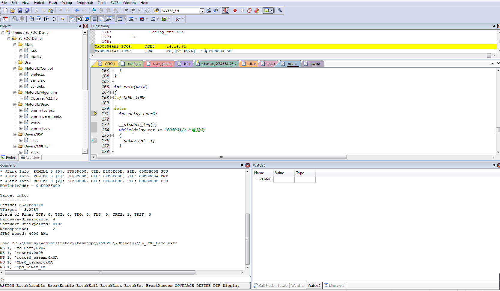 解决keil出现cpu is not halted && cannot read register XX while cpu is running的另类方法-CSDN博客