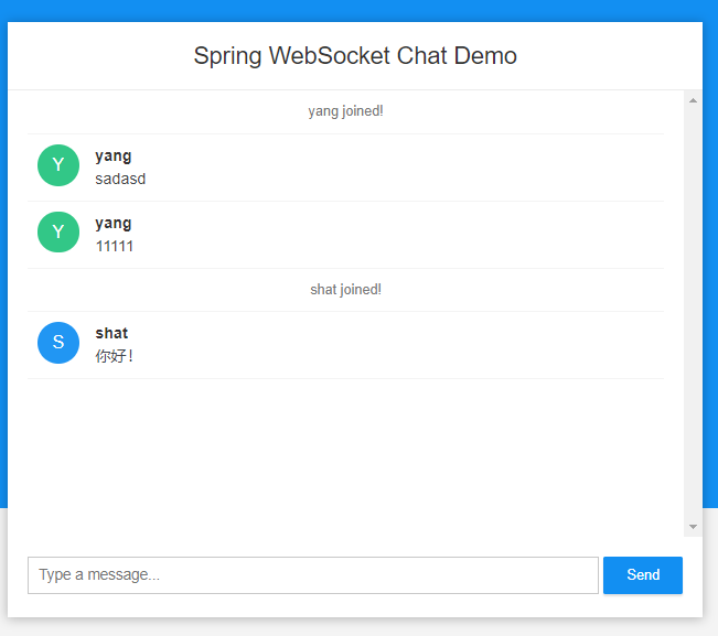 [WebSocket入门]手把手搭建WebSocket多人在线聊天室（SpringBoot+WebSocket）_springboot + websocket + vue 即时通讯网页版搭建 ...