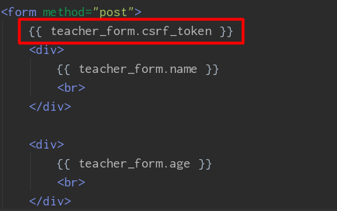 Flask-Form表单的使用及其csrf_token的开启使用（六）_flask表单token-CSDN博客