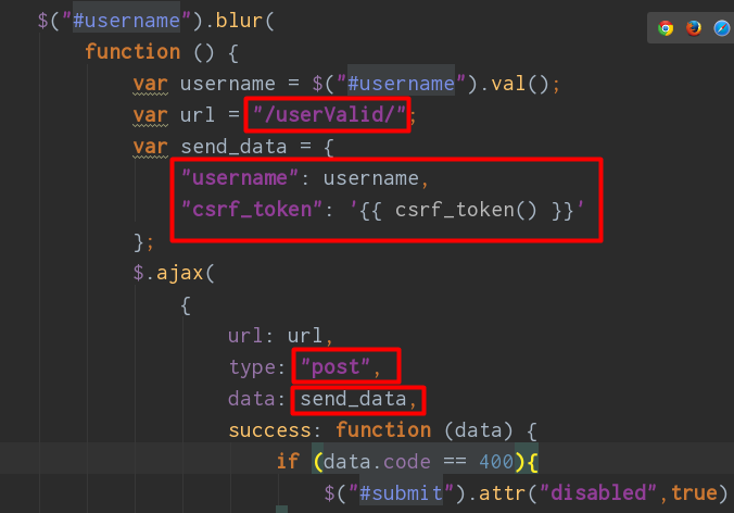 Flask项目中ajax前端用户名校验（get与post方式）_flask有没有校验get请求的-CSDN博客