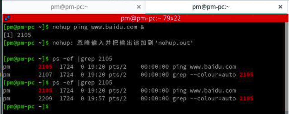 nohup，disown和&的区别_nohup disown-CSDN博客