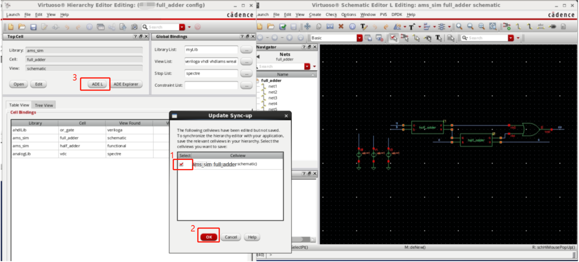 使用 Cadence ams 仿真器 对 混合信号电路 进行仿真_virtuoso怎么把模拟电路时钟-CSDN博客