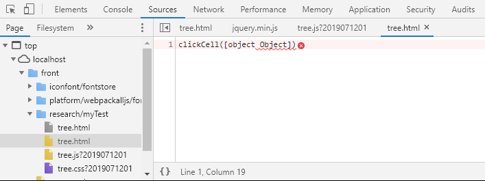 JavaScript中onClick传递对象参数出现错误：uncaught SyntaxError:Unexpected identifier_unexpected identifier ...