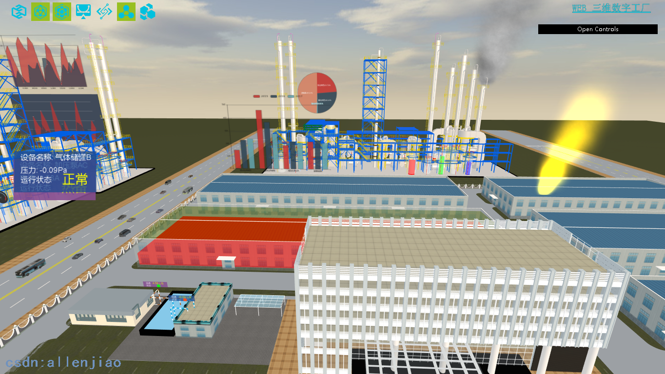 Web 3D工厂--智慧数字可视化工厂HTML5+WebGL(ThreeJS)烧脑巨作_three.js 智慧工厂-CSDN博客