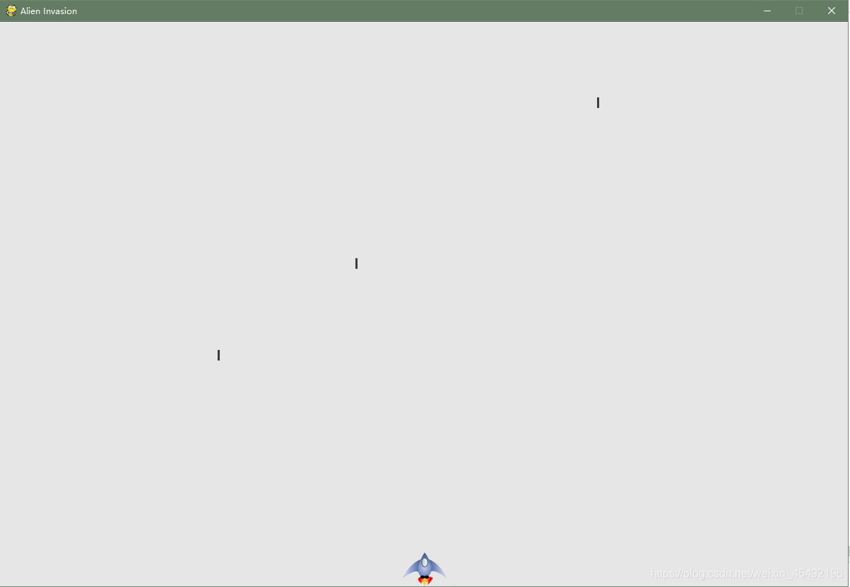 Python 外星人入侵游戏(一):武装飞船(下) Csdn博客