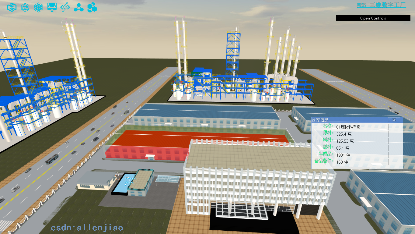 Web 3D工厂--智慧数字可视化工厂HTML5+WebGL(ThreeJS)烧脑巨作_three.js 智慧工厂-CSDN博客