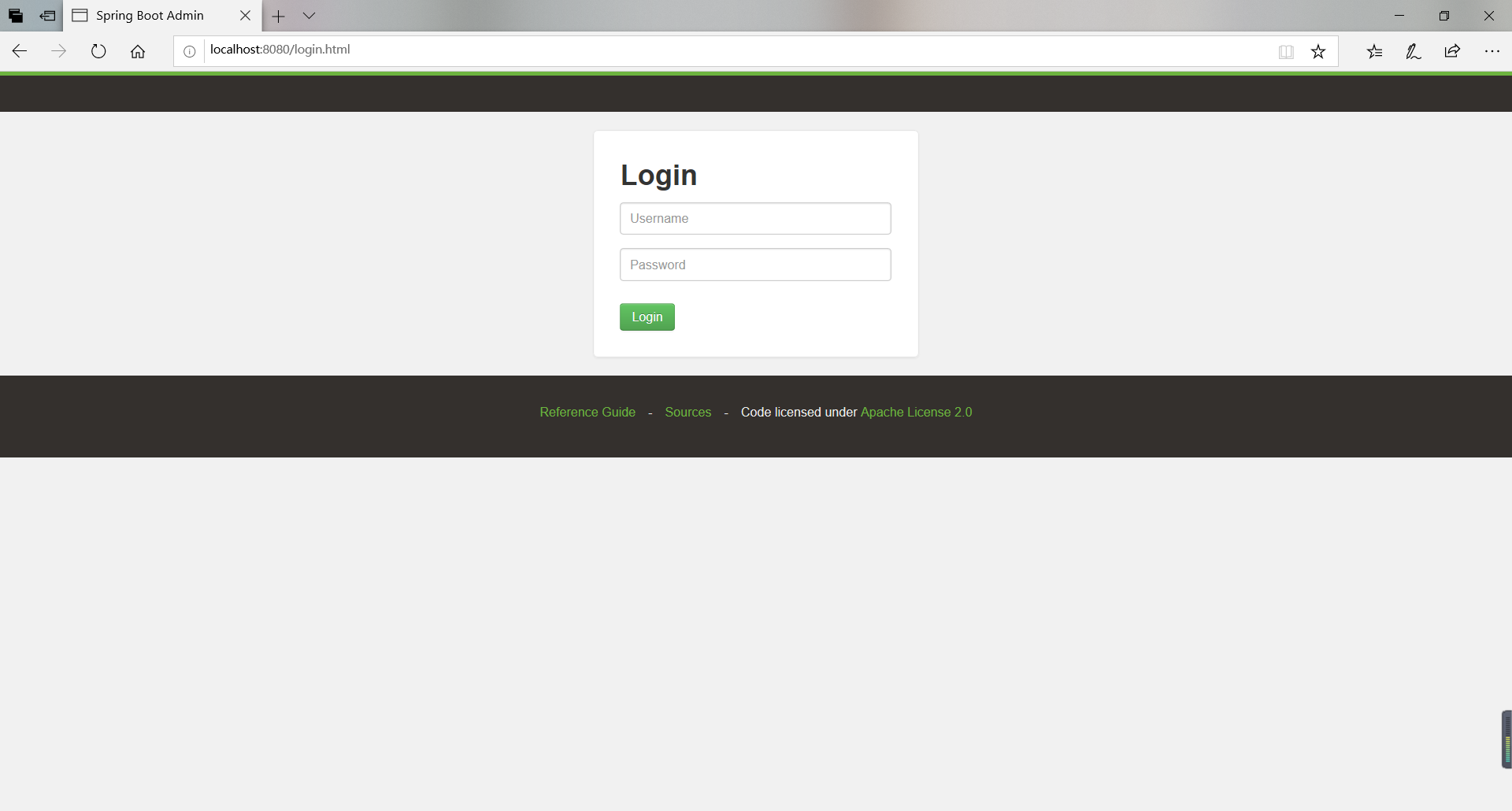 springbootAdmin登录UI使用_springbootadmin 启动登录界面无ui-CSDN博客