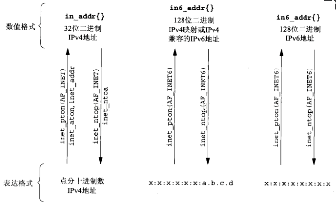 Inetntop、inetpton、inetaddr、inetntoa函数之间的关系inetntoa函数 Csdn博客 